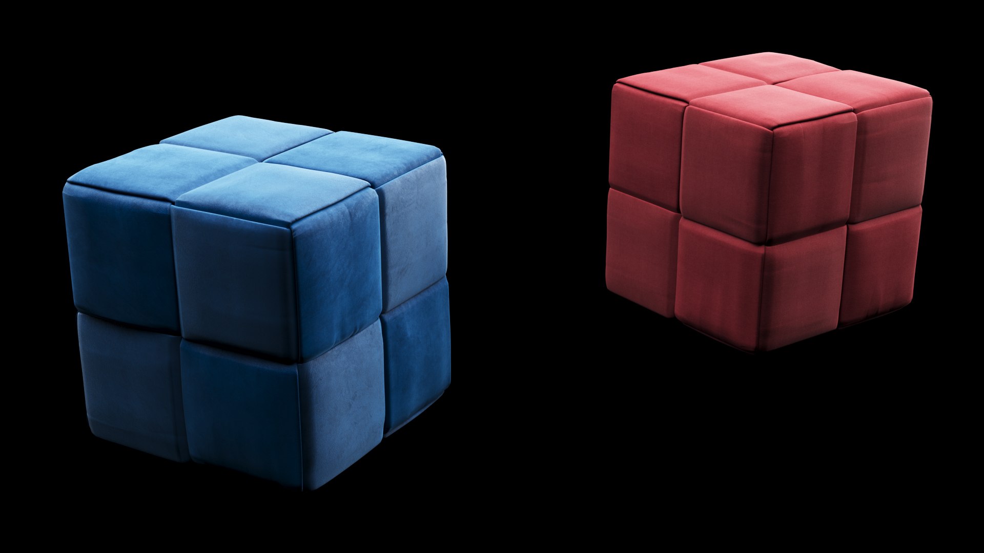 3D Modern Pouf Model - TurboSquid 2297980