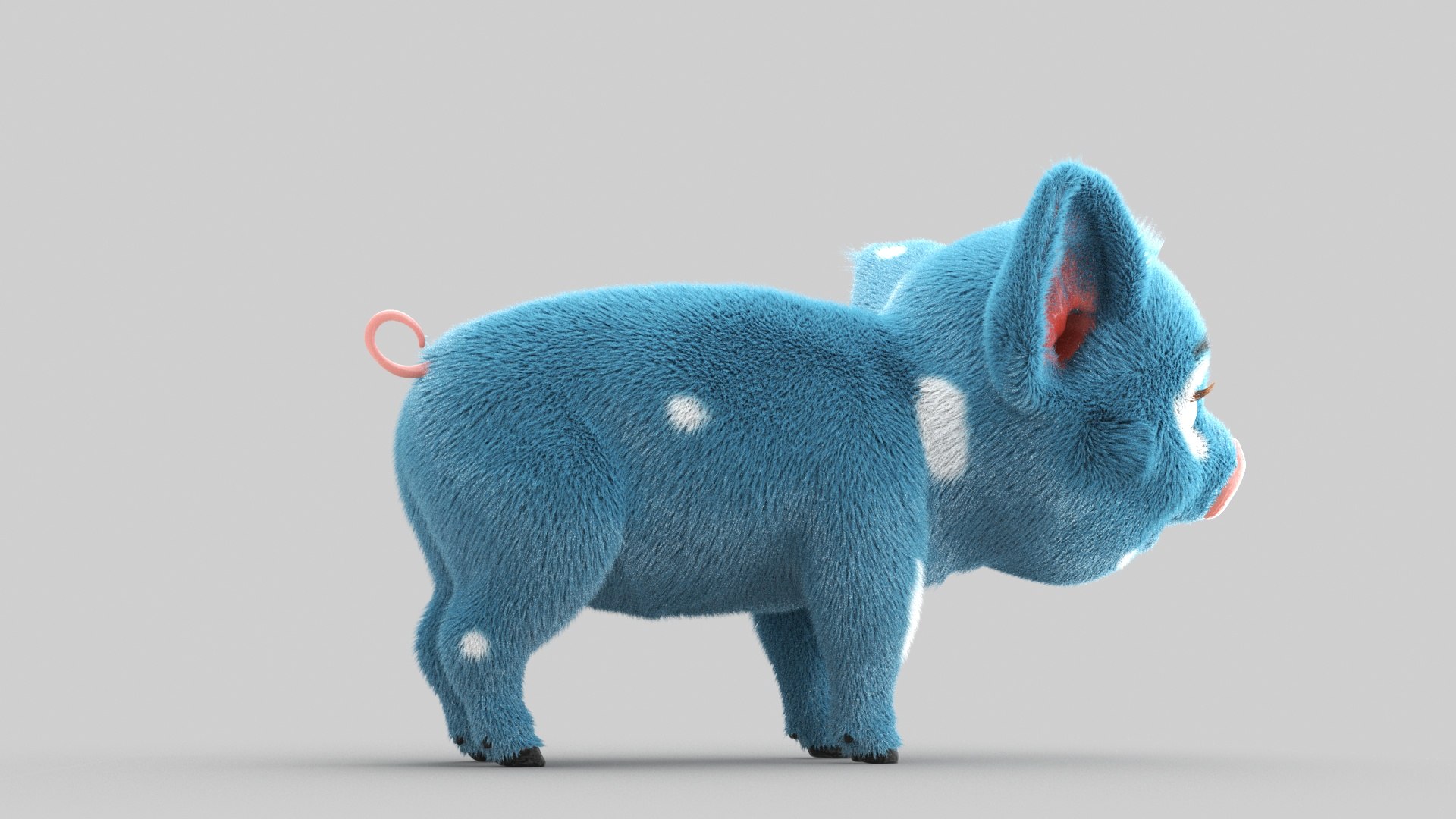 Cartoon Piglet 3D Model - TurboSquid 1818791