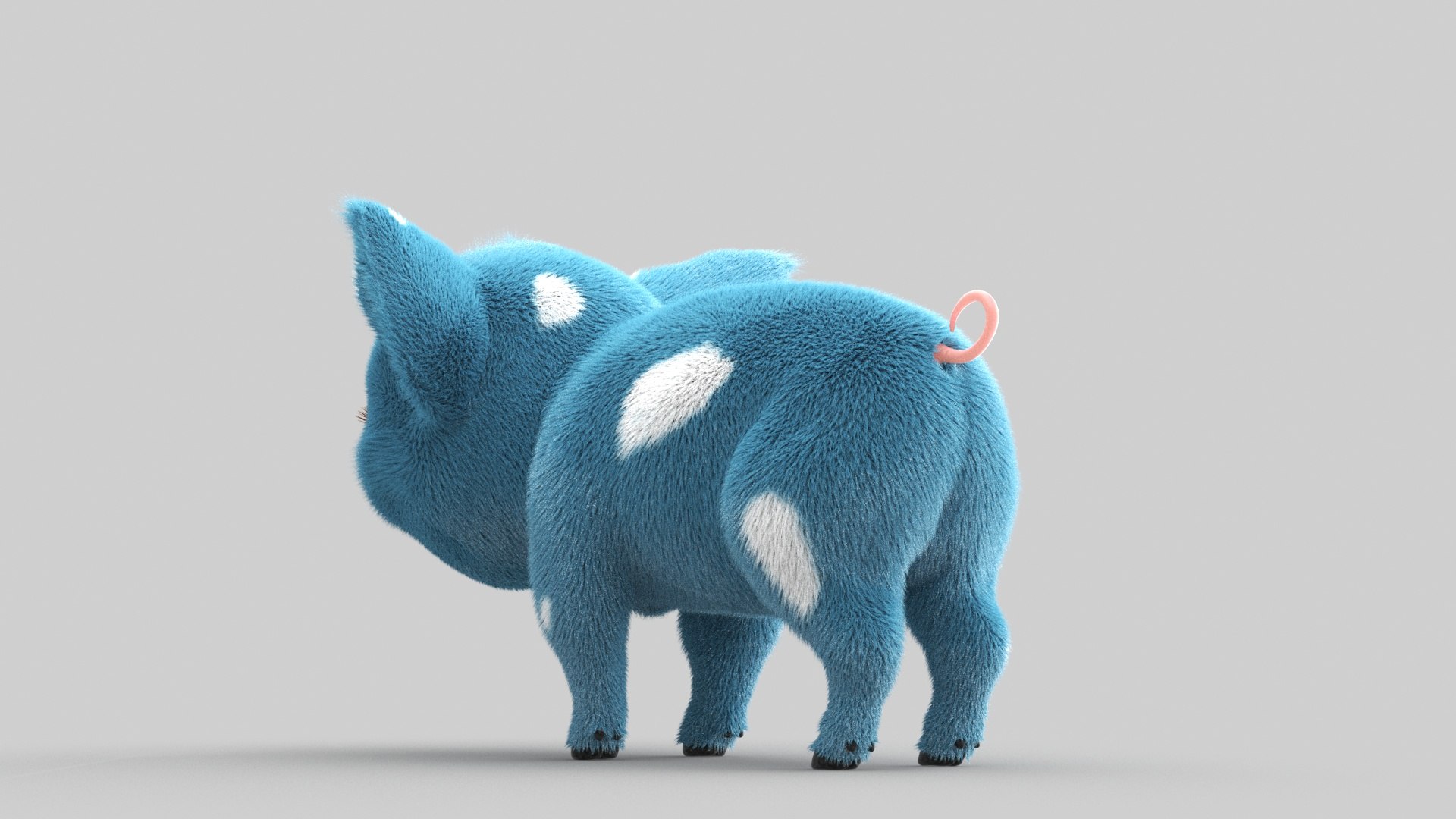 Cartoon Piglet 3D Model - TurboSquid 1818791