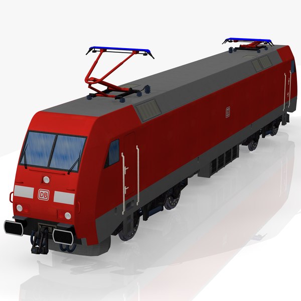 Db class 152 electric locomotive traxx family 3D model - TurboSquid 2003893