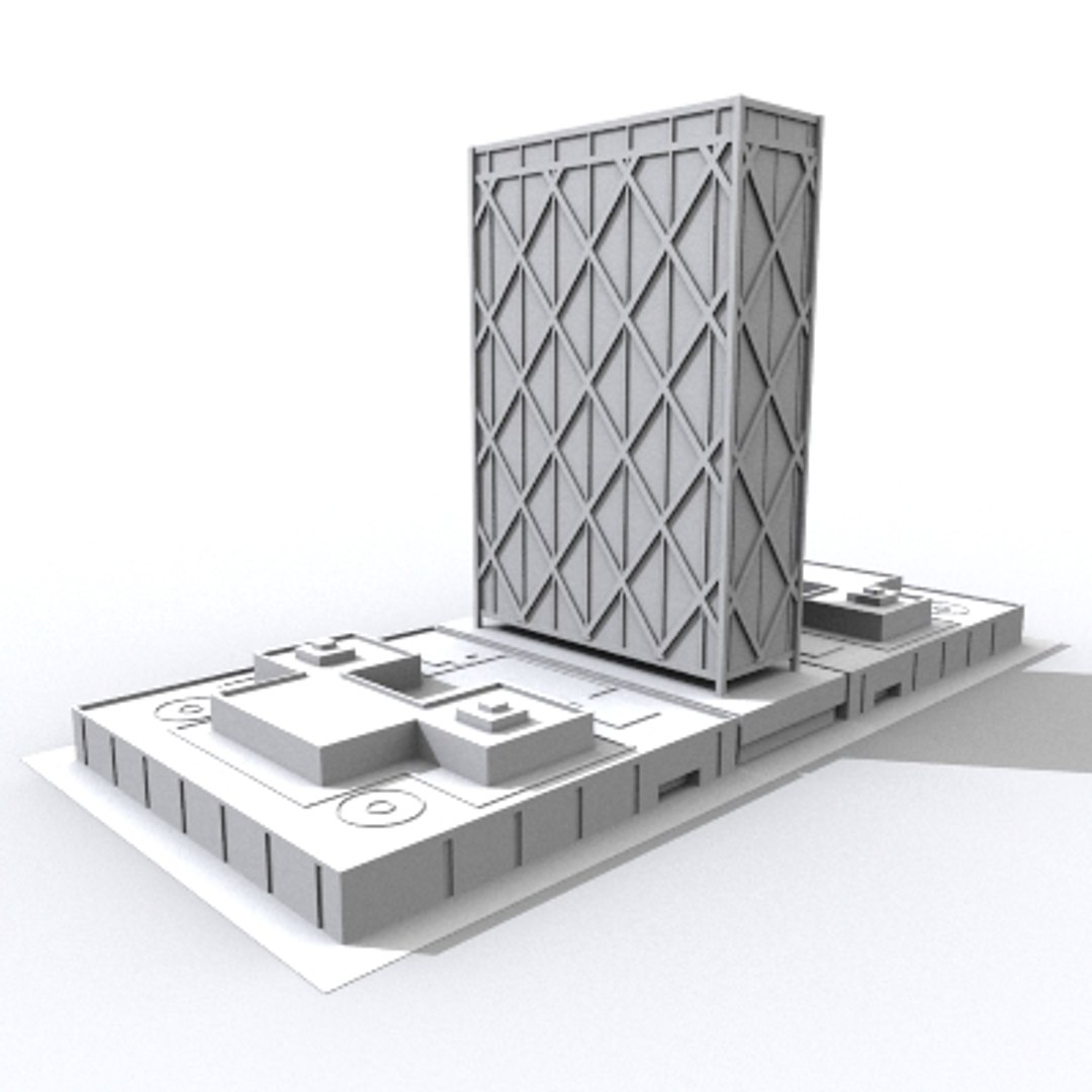 3dsmax Alcoa Building