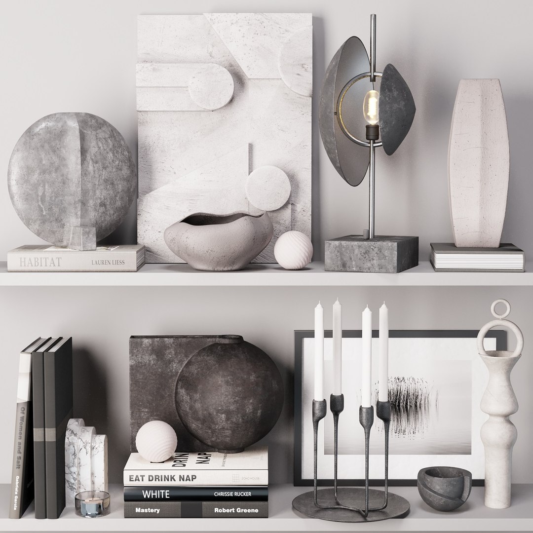 3D Collection Decorative Sets-more Than 150 Objects Model - TurboSquid ...