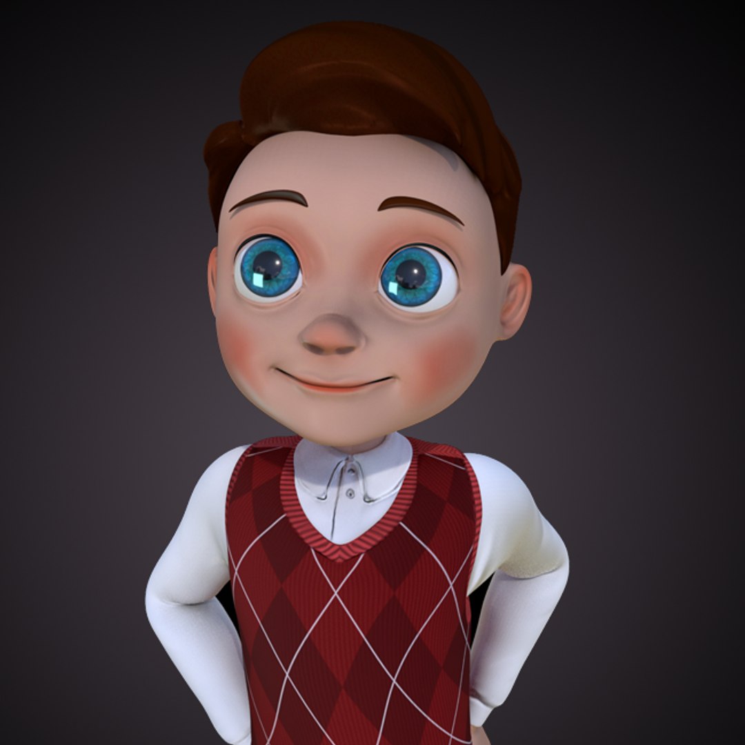 Boy Schoolboy School Model - TurboSquid 1450195
