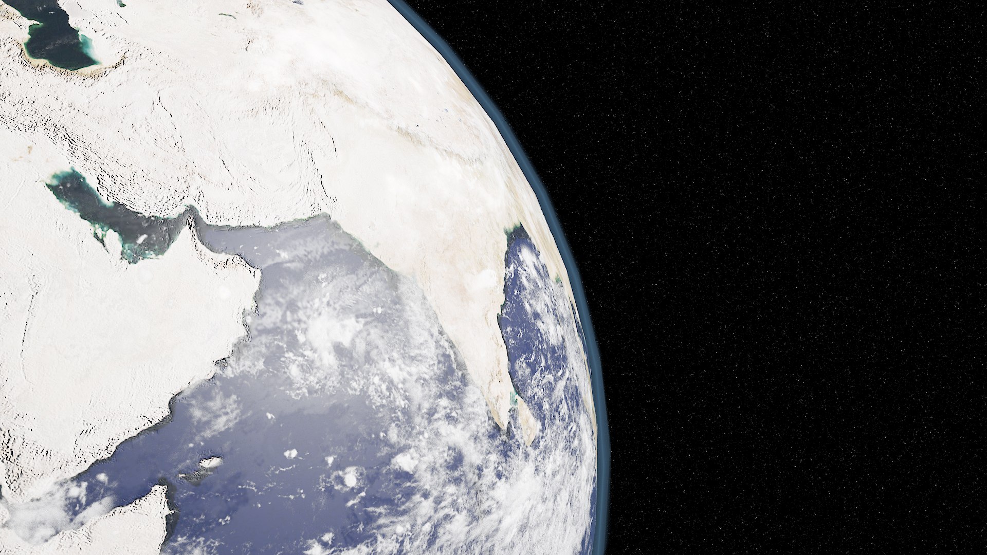 Realistic Earth With Clouds And Atmosphere 3D Model - TurboSquid 2248244