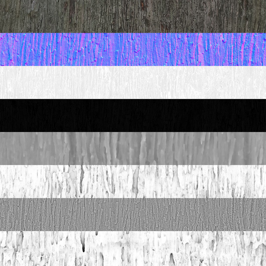 Silver Maple PBR Tiled Texture 8K Model - TurboSquid 2245052