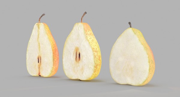 3d pear cross section