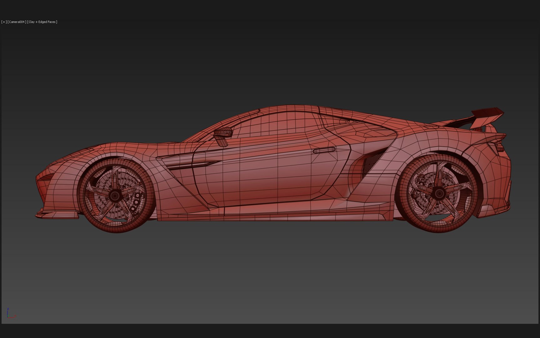 3D HD Generic Sport Car Model - TurboSquid 2213452