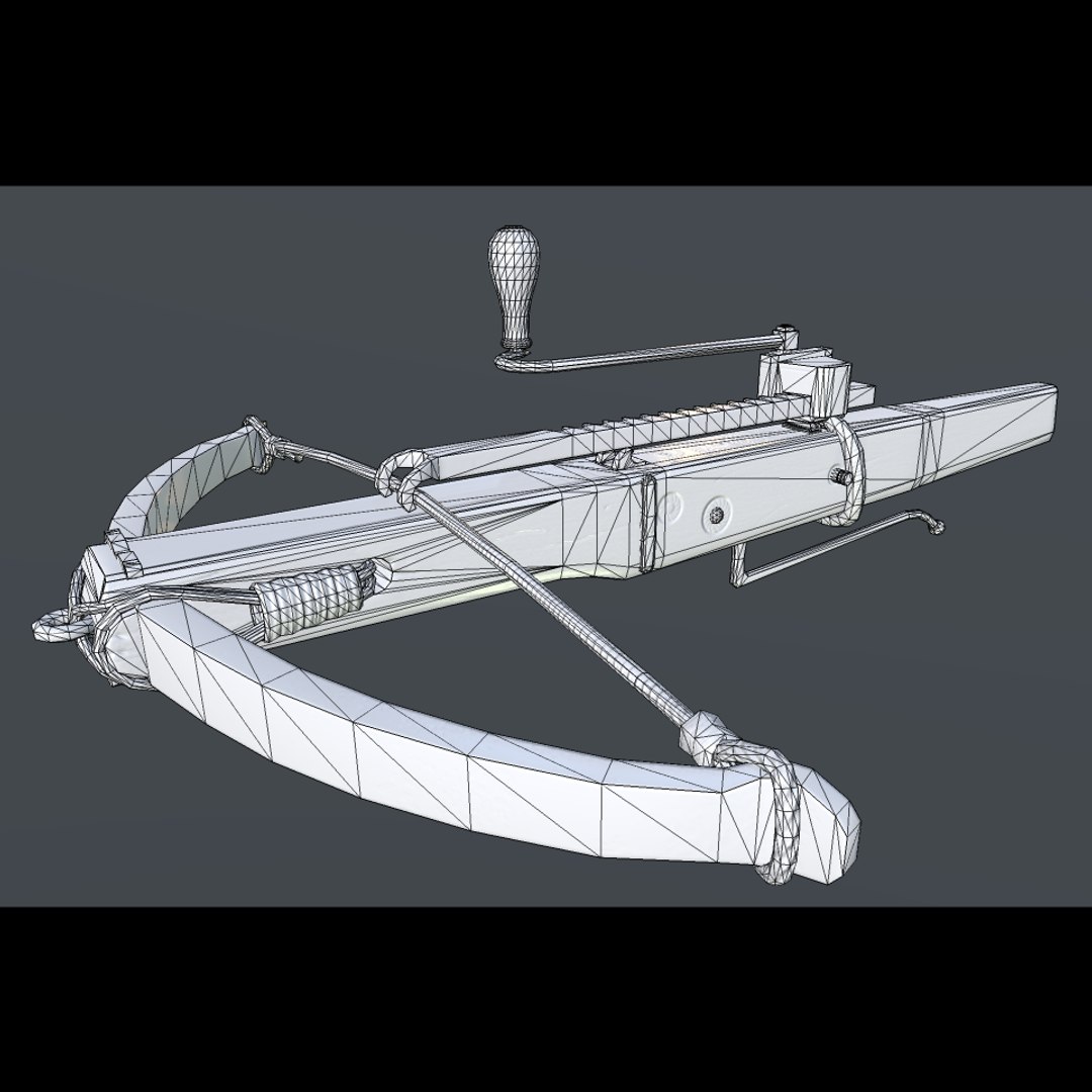 Medieval Crossbow Cranequin 3D Model - TurboSquid 1598838