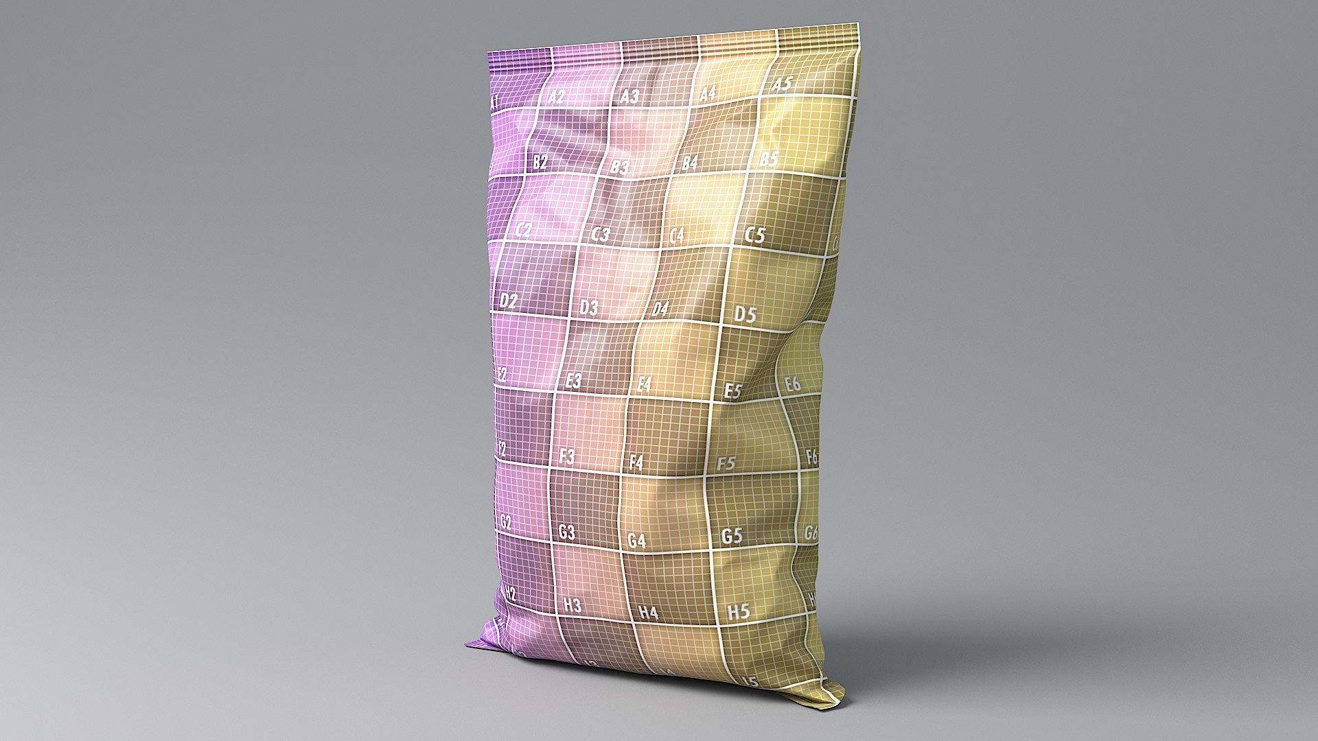 3D Realistic Potato Chip Packaging 01 model - TurboSquid 1991181