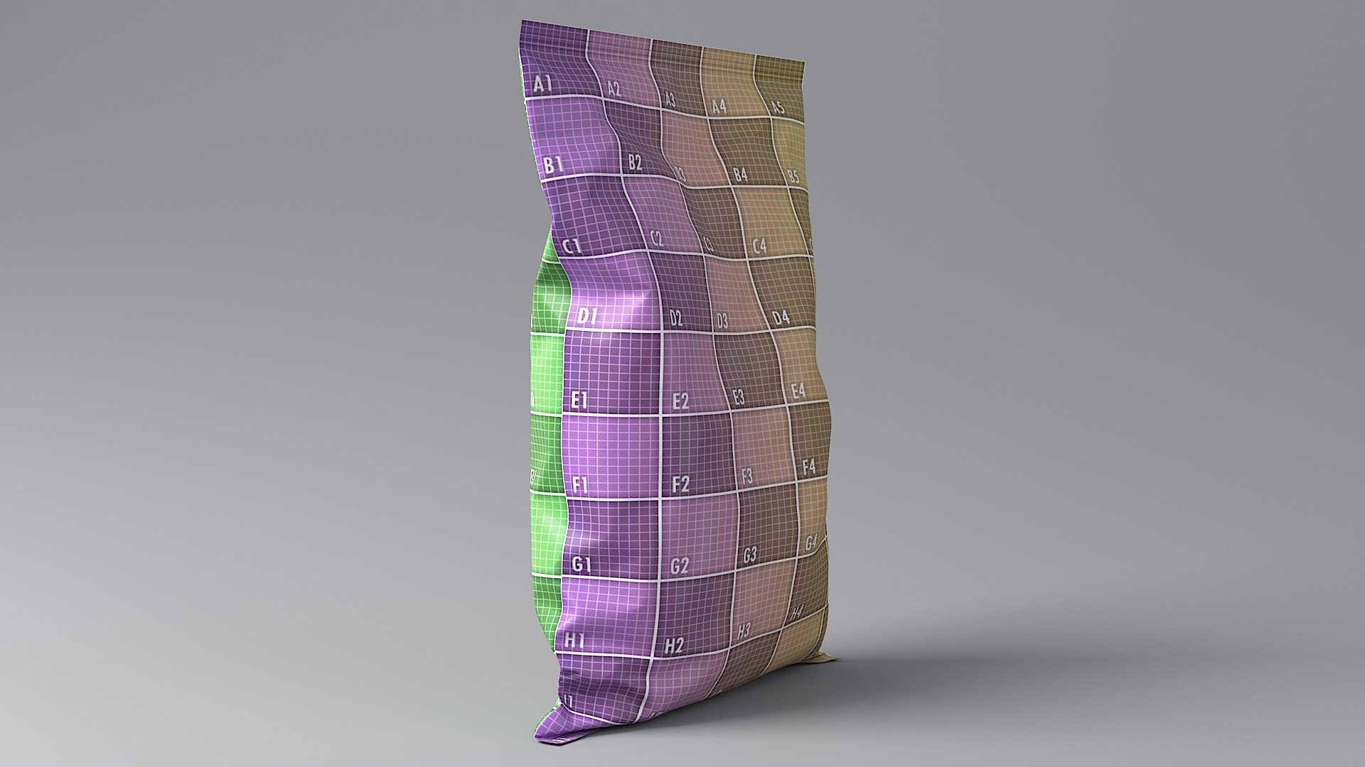 3D Realistic Potato Chip Packaging 01 model - TurboSquid 1991181