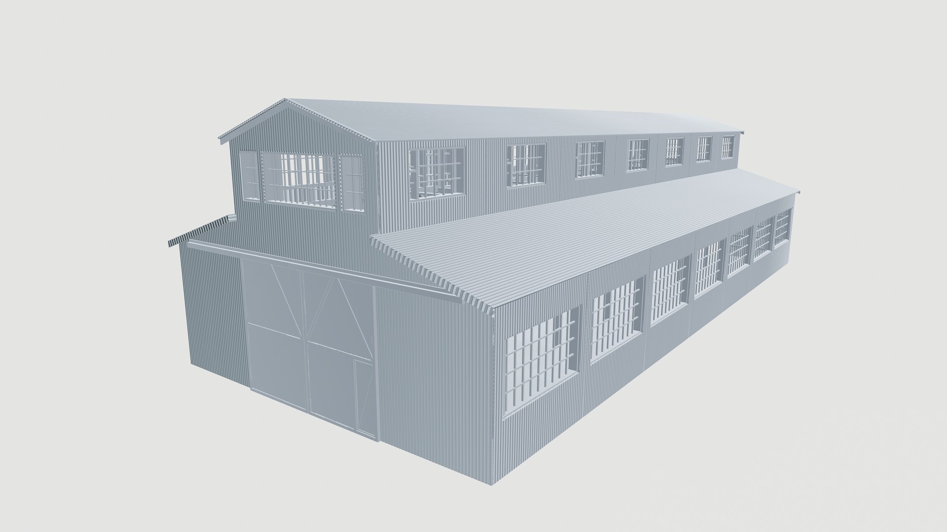 Warehouse Model - TurboSquid 2408078
