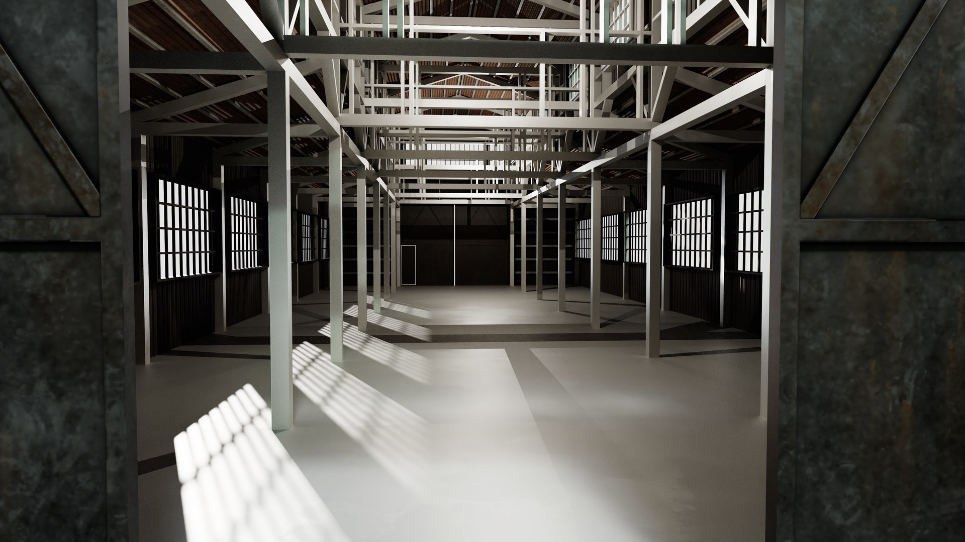 Warehouse Model - TurboSquid 2408078