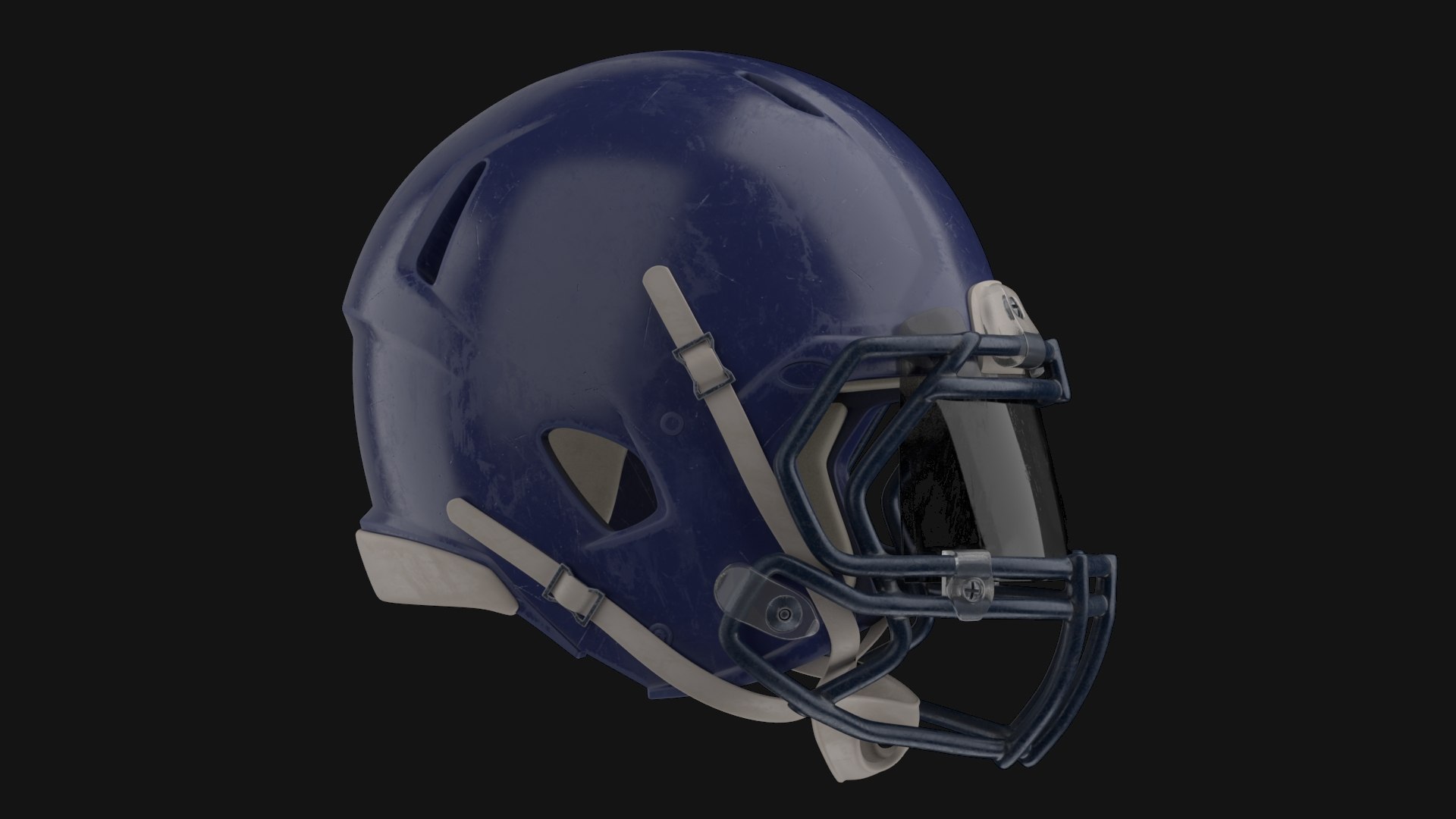 Football Helmet 3D Model - TurboSquid 1480358