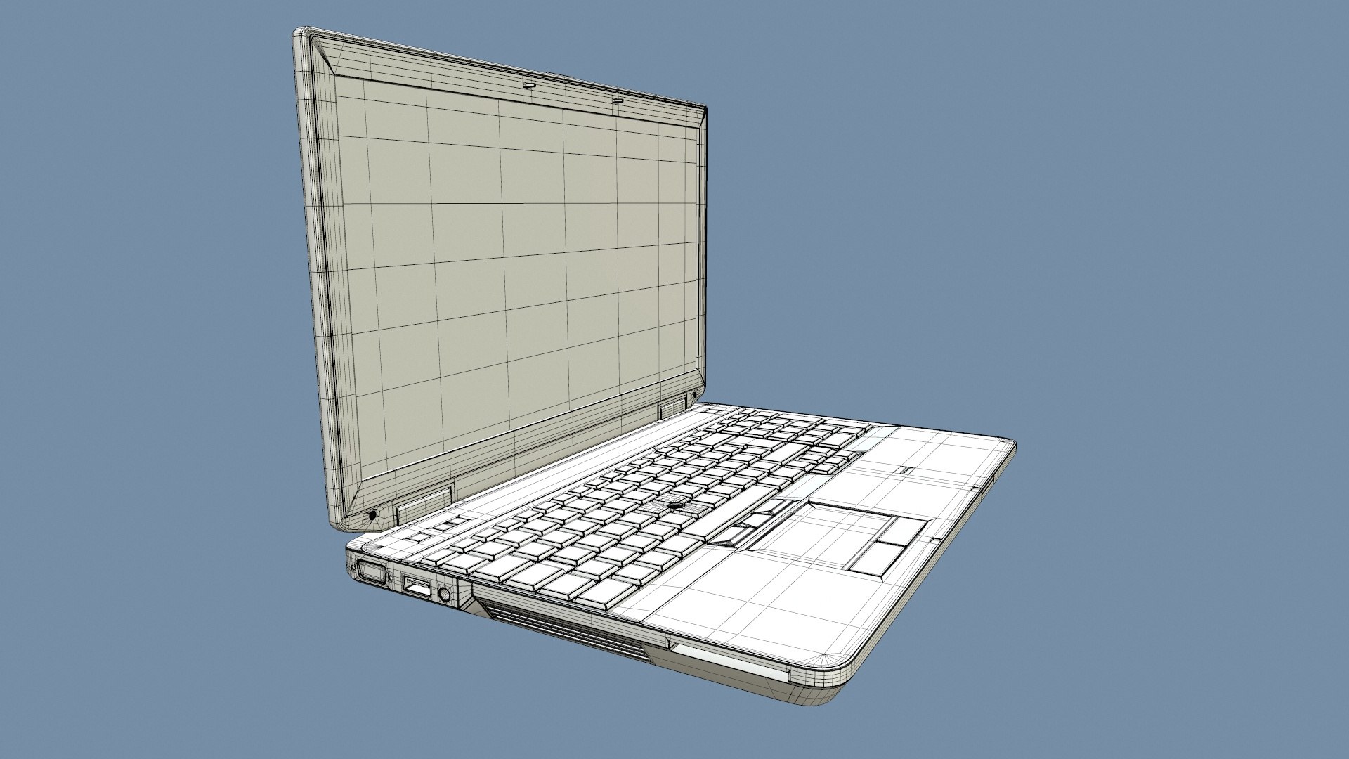 Dell Laptop 3D Model - TurboSquid 1999022