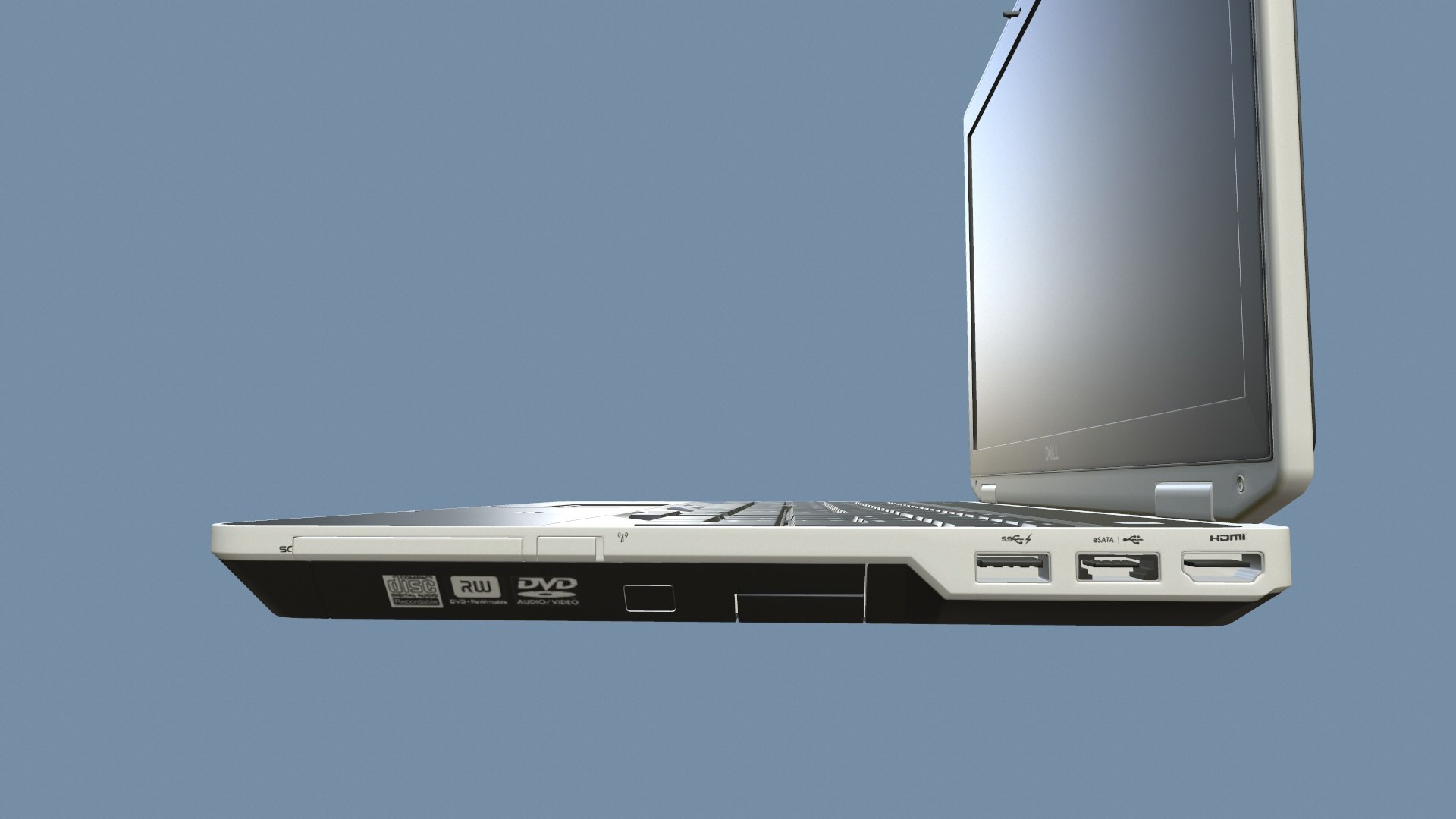 Dell Laptop 3D Model - TurboSquid 1999022