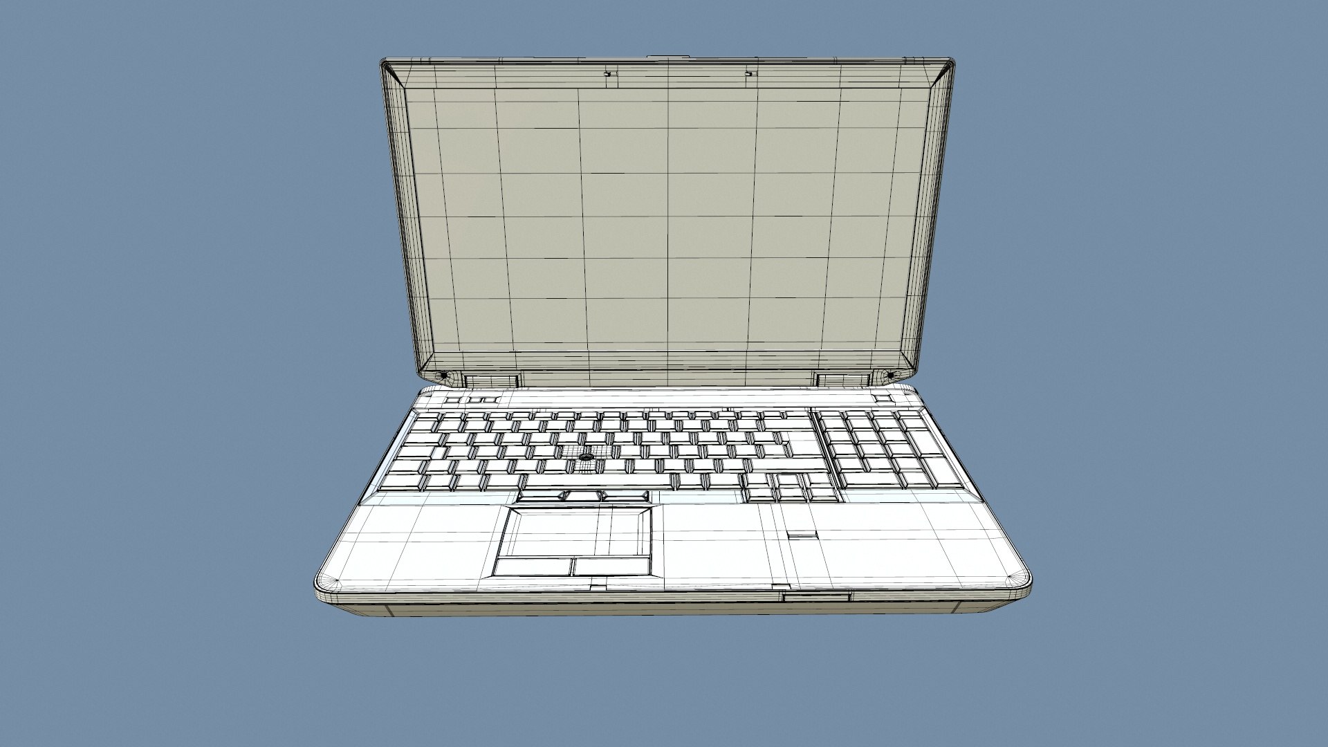 Dell Laptop 3D Model - TurboSquid 1999022