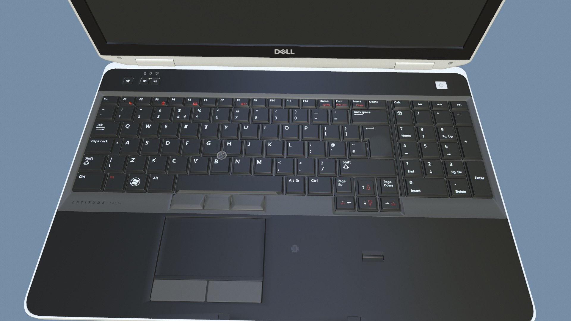 Dell Laptop 3D Model - TurboSquid 1999022
