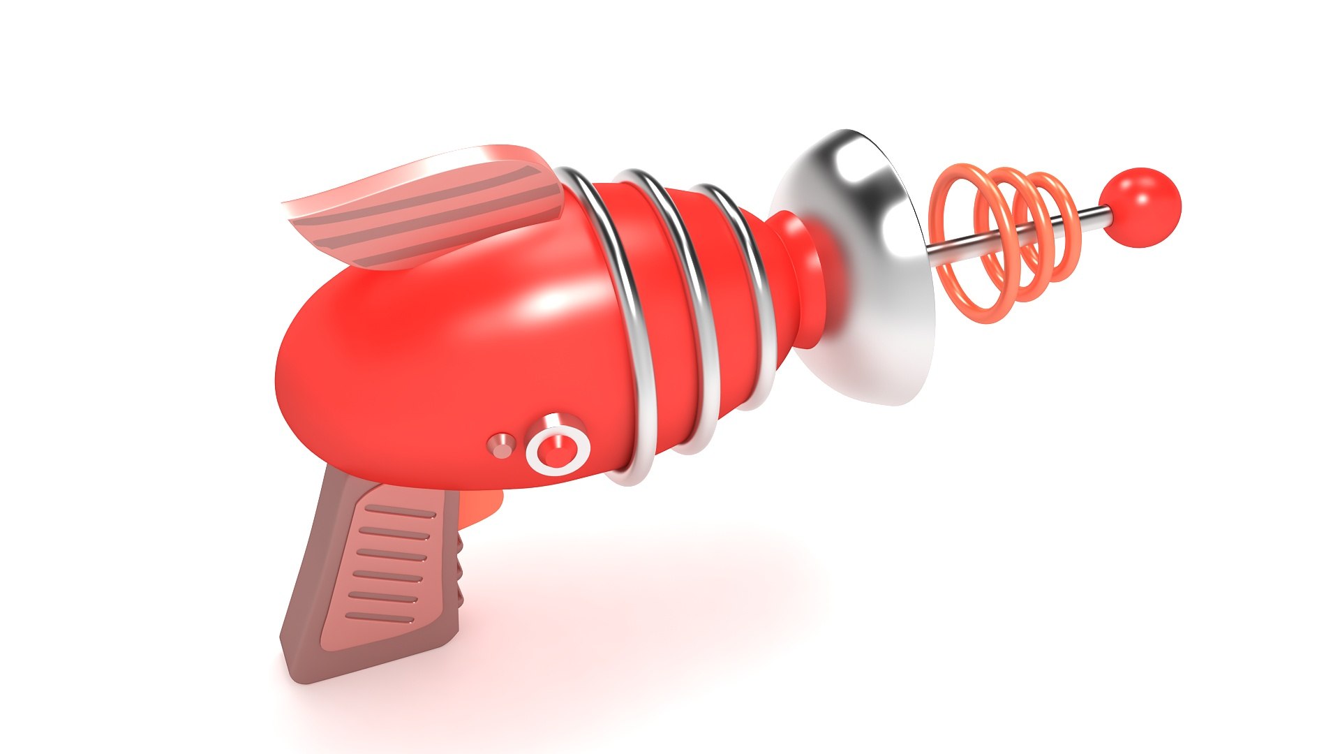 Retro Ray Gun 3D - TurboSquid 1989987