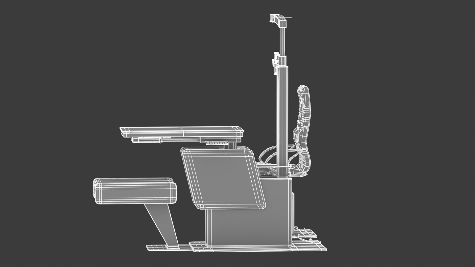 3D Model Medical Refraction Unit - TurboSquid 2372299