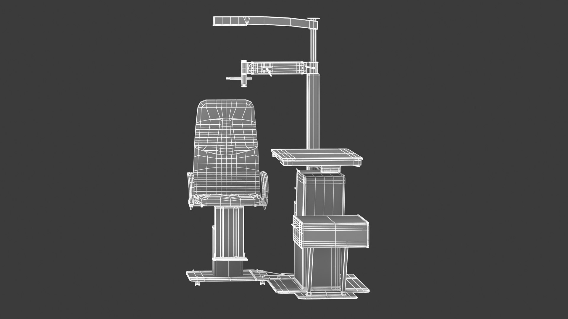 3D Model Medical Refraction Unit - TurboSquid 2372299
