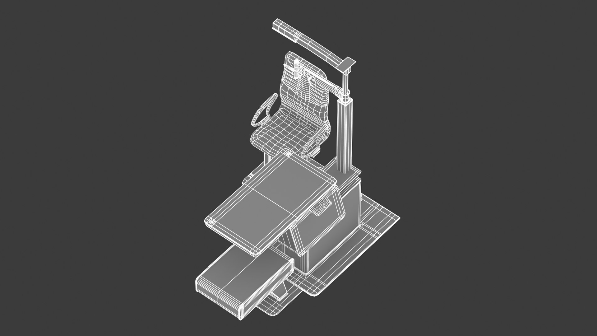 3D Model Medical Refraction Unit - TurboSquid 2372299