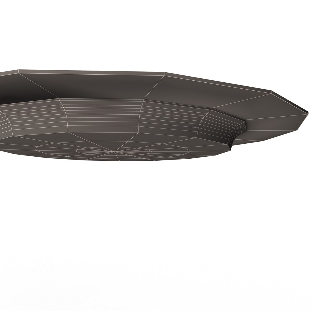 Empty Plate 3D Model - TurboSquid 1770320