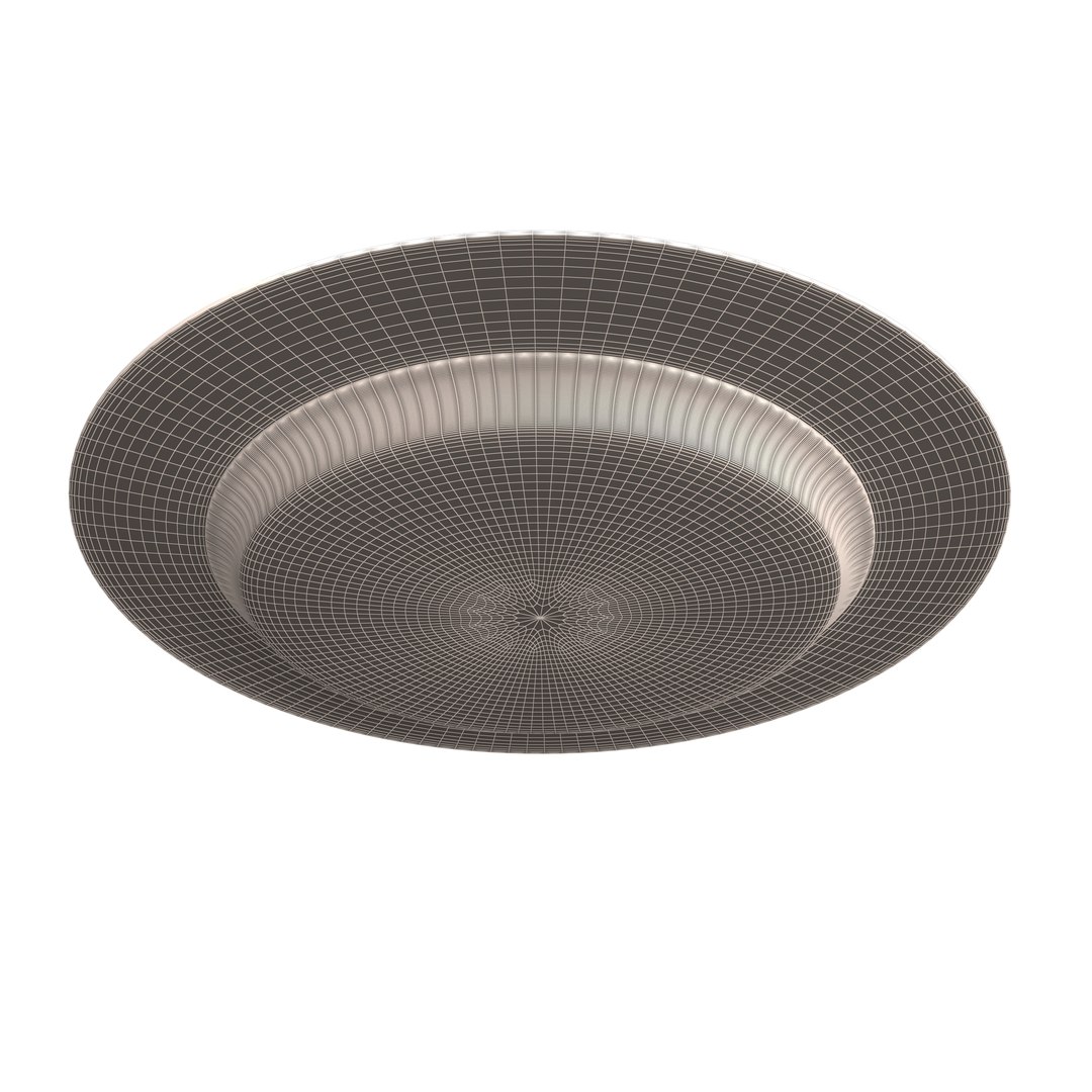 Empty Plate 3D Model - TurboSquid 1770320