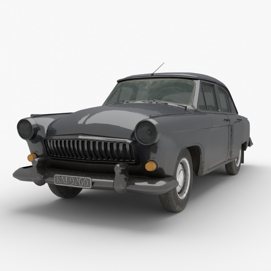 3D Model GAZ 21 Volga - TurboSquid 2366302