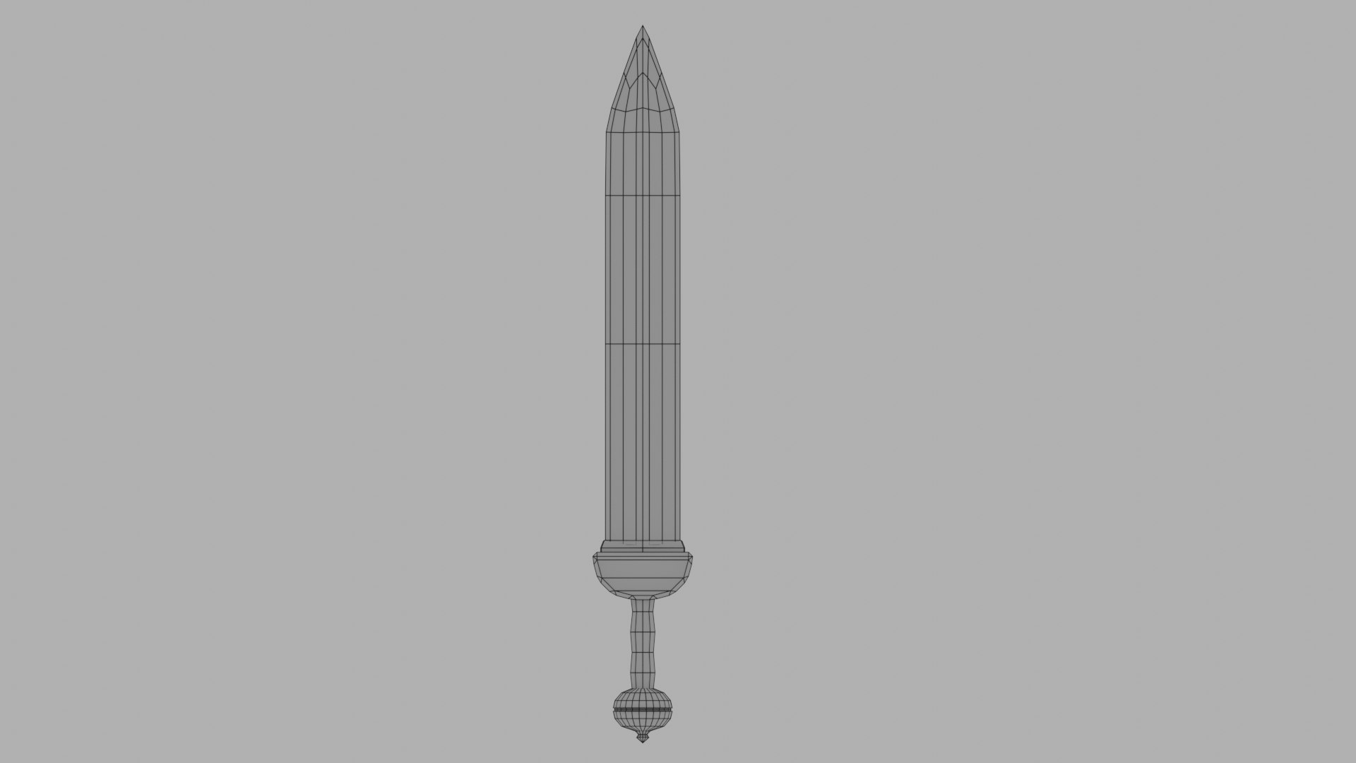 3D Gladius Sword Model - TurboSquid 1709368
