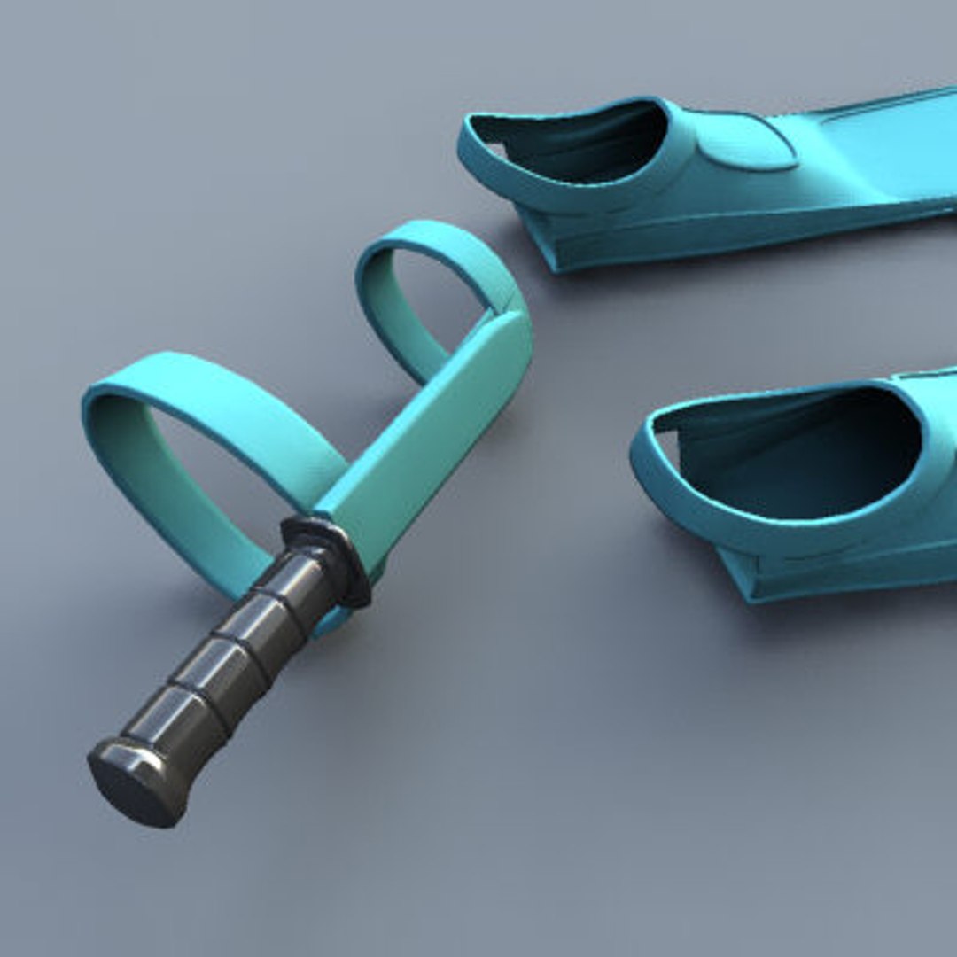 Scuba Diving 3d Model