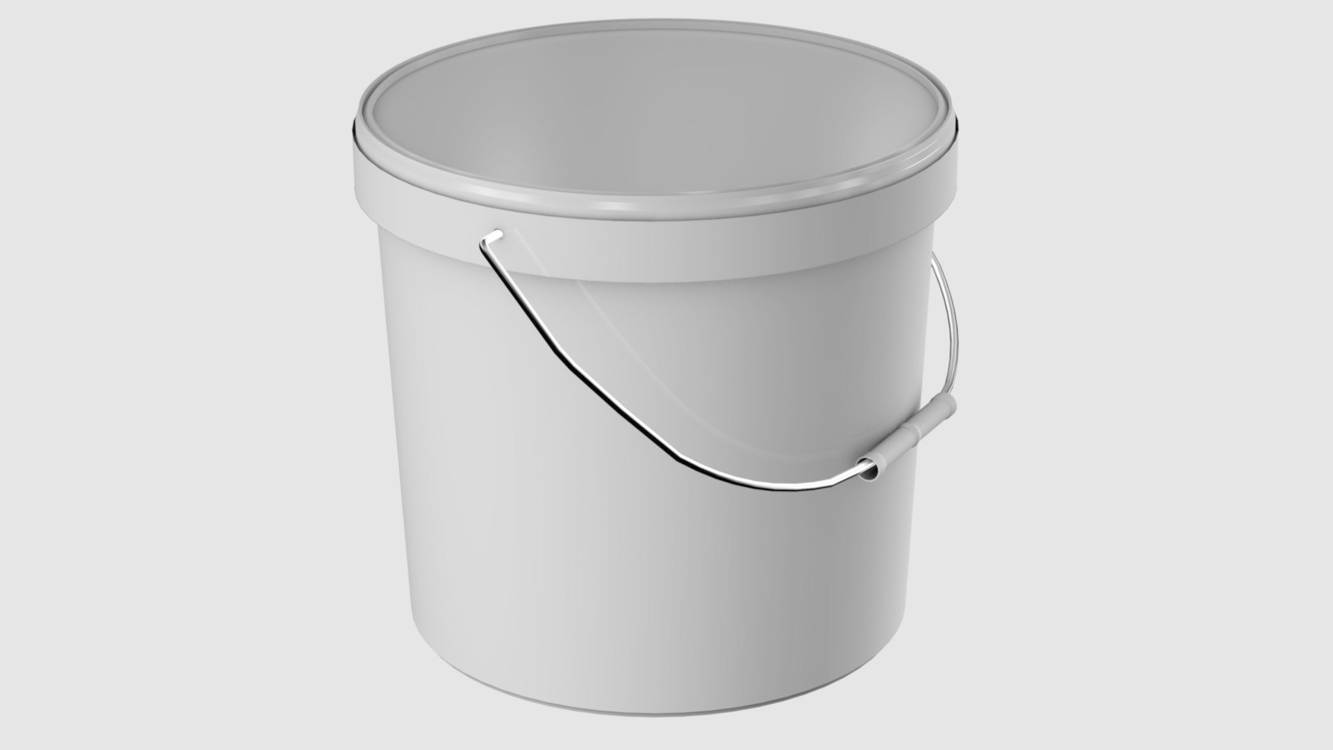 Plastic Bucket 3D model - TurboSquid 2061315