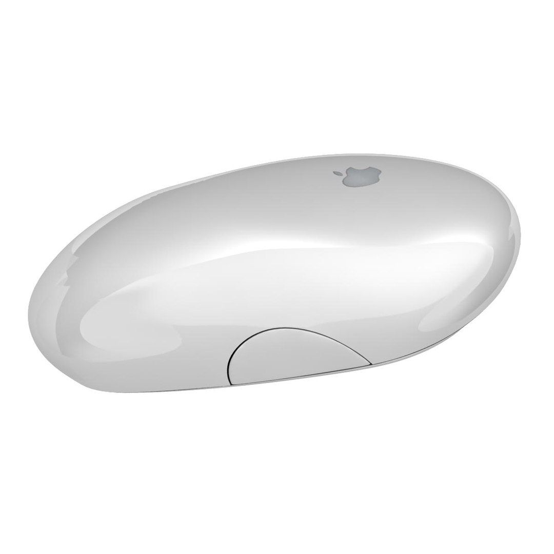 3d apple wireless mighty mouse model
