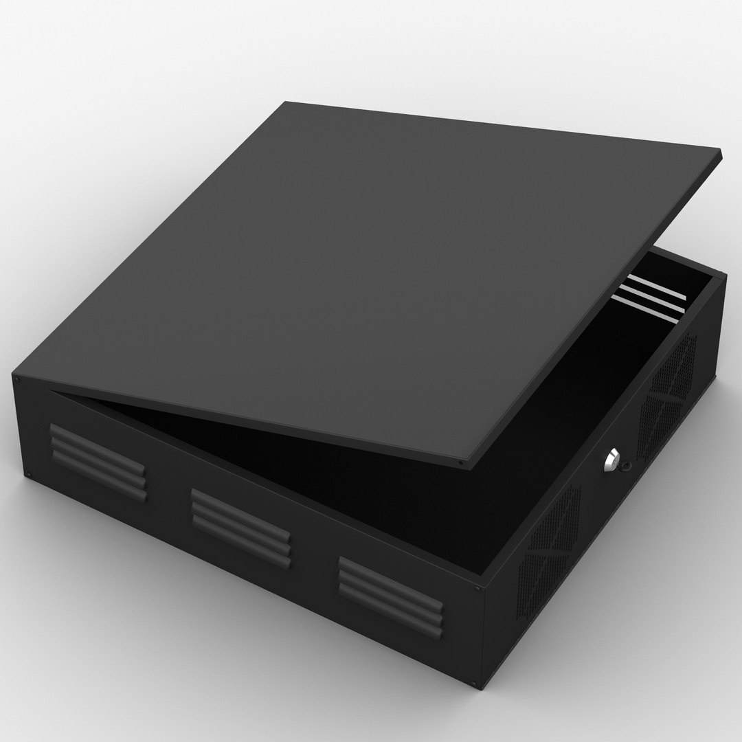 3ds Max Vcr Lock Box Clover