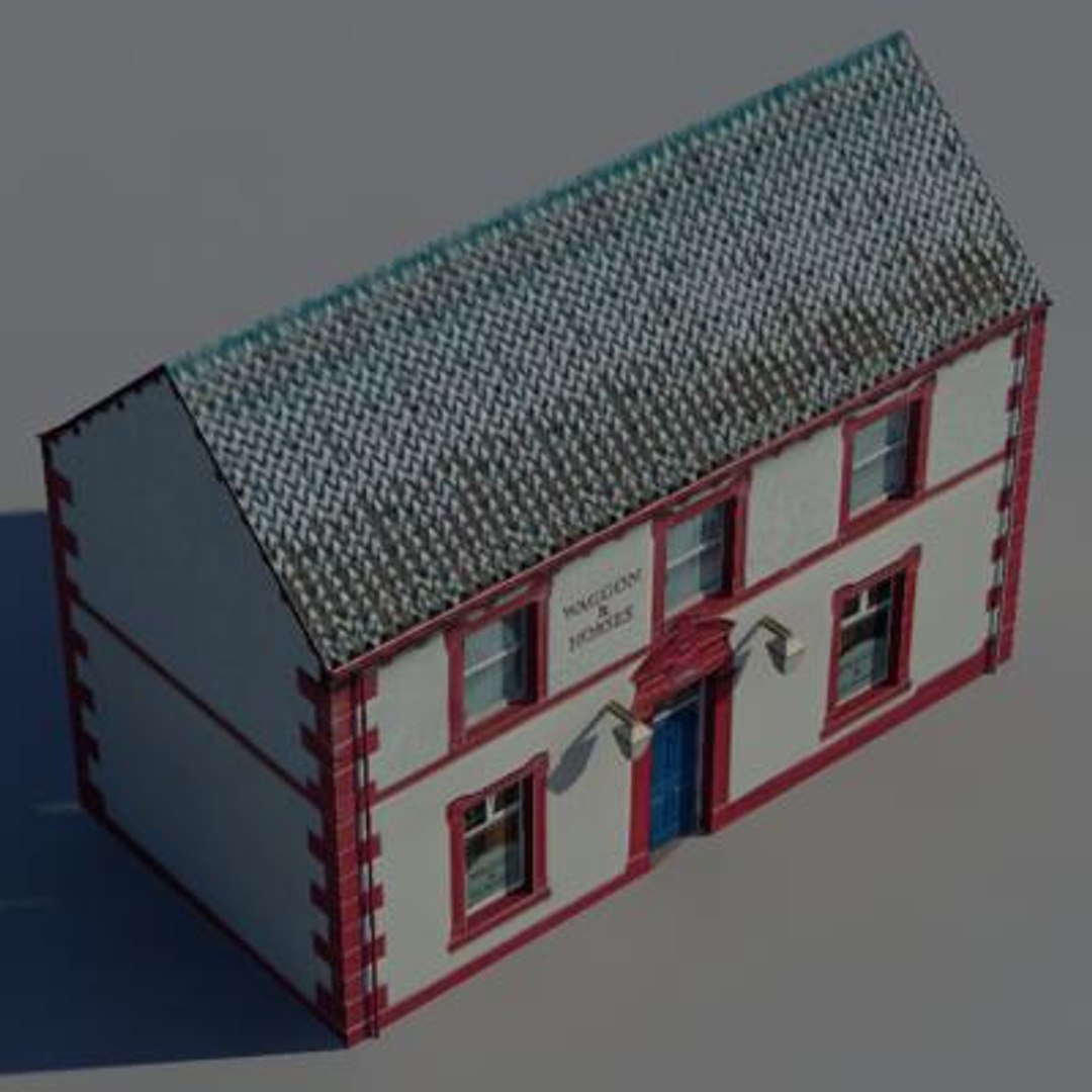 maya house building