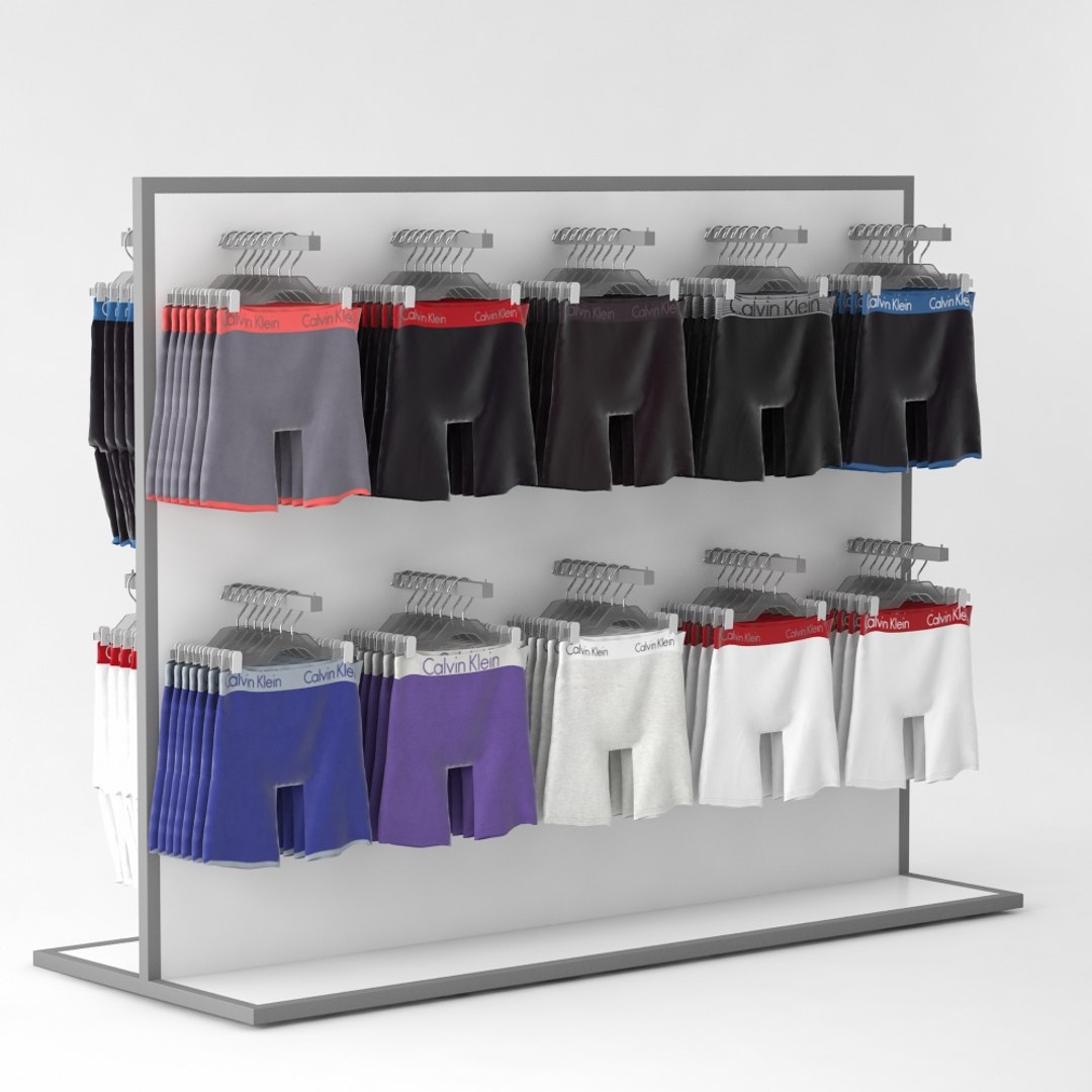 3d Model Set Boxer Shorts