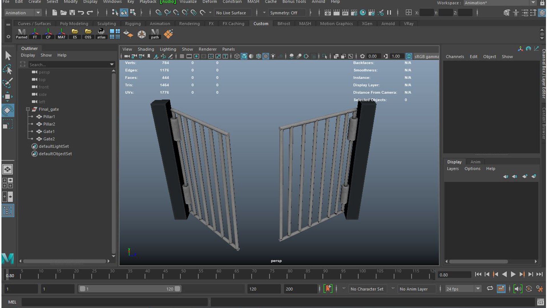 Gate 3D Model - TurboSquid 1757787
