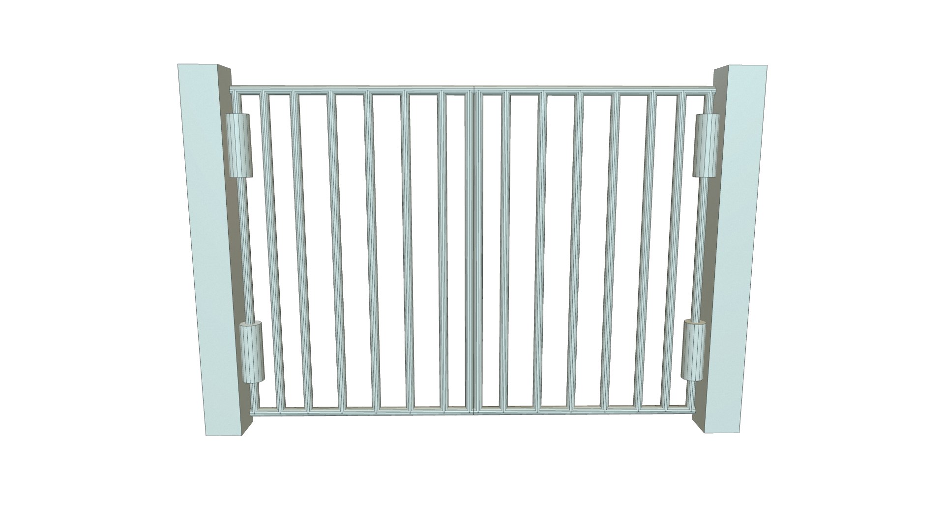 Gate 3D Model - TurboSquid 1757787