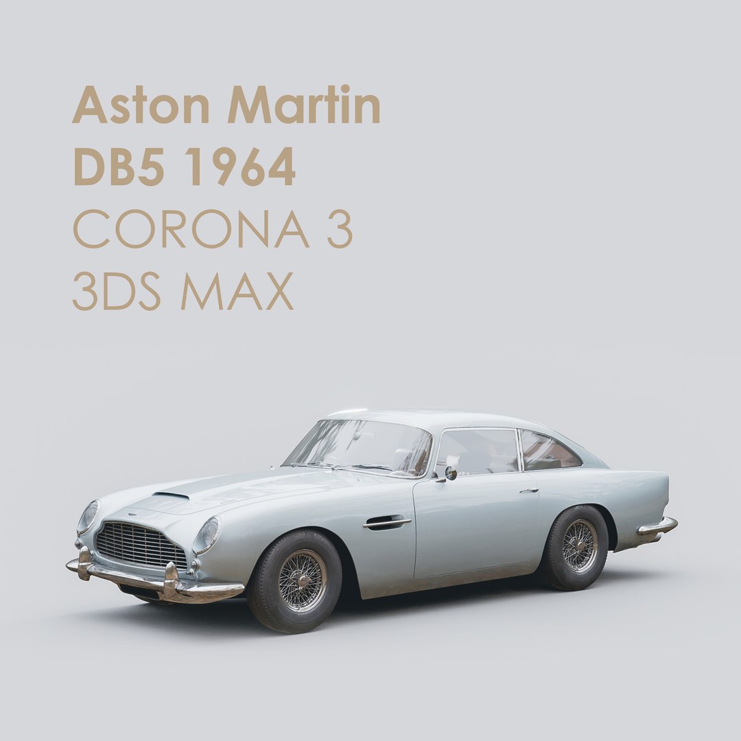 Db5 1964 3D Model - TurboSquid 1428388