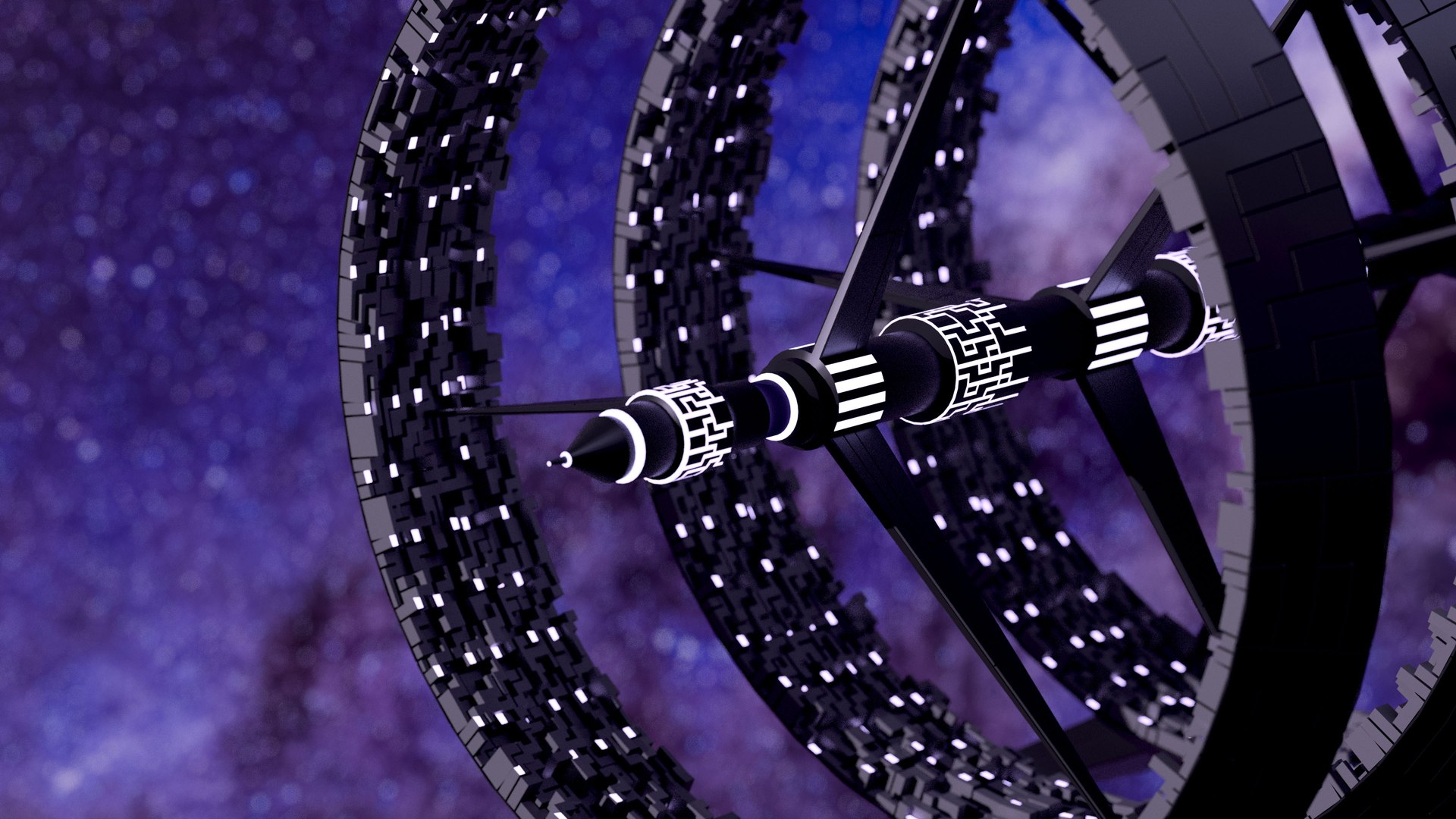 Space City model - TurboSquid 1870559