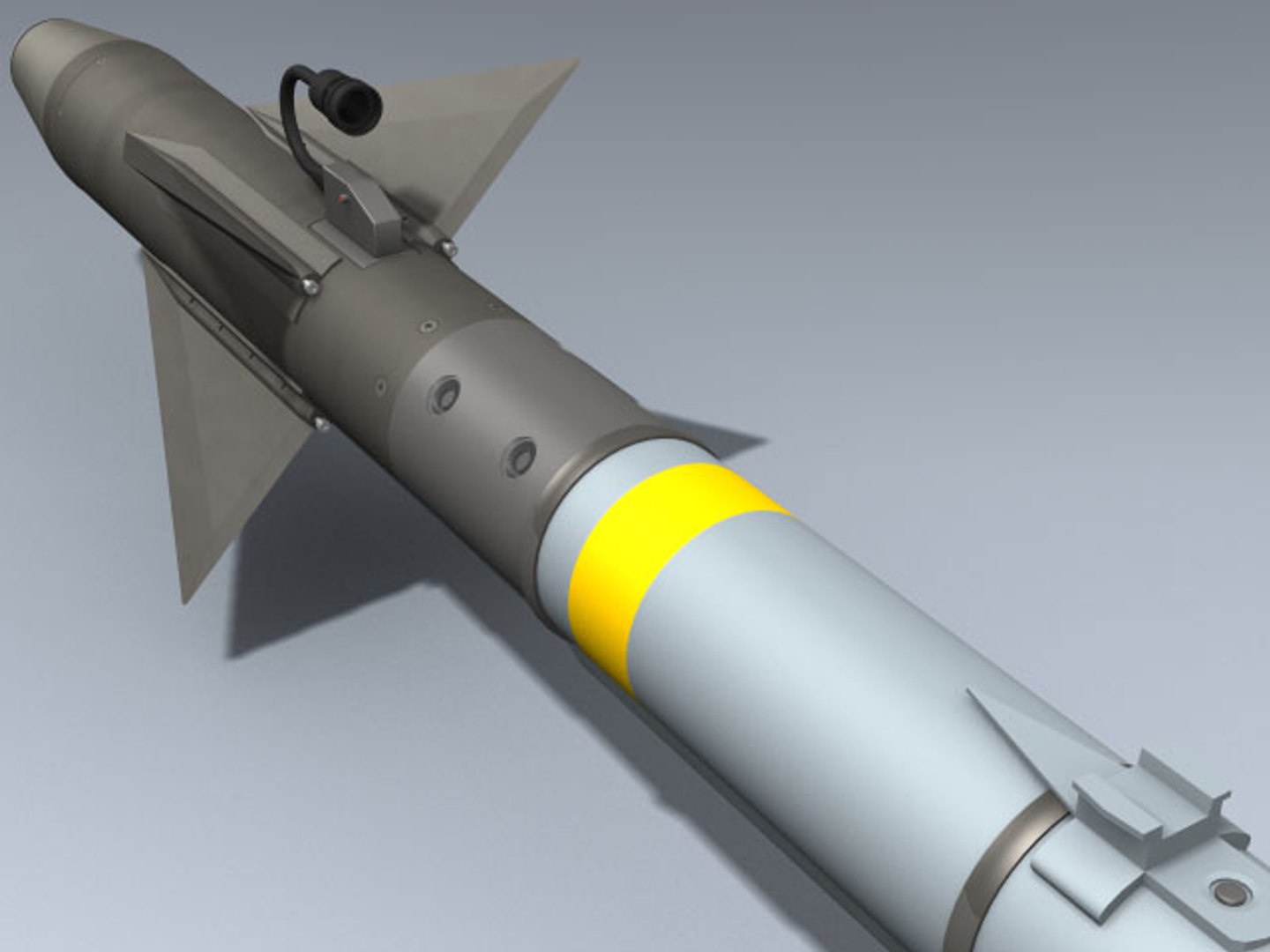 Aim-9x Sidewinder 3d Model