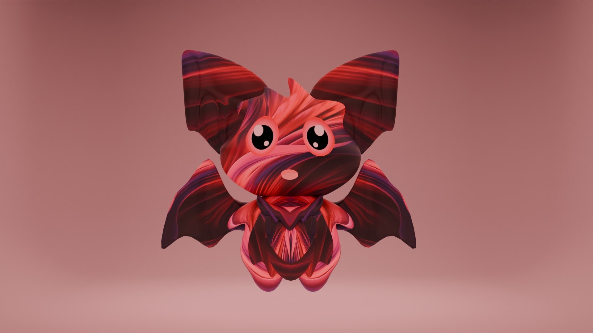 Cartoonish Bat 3D Model - TurboSquid 2225608