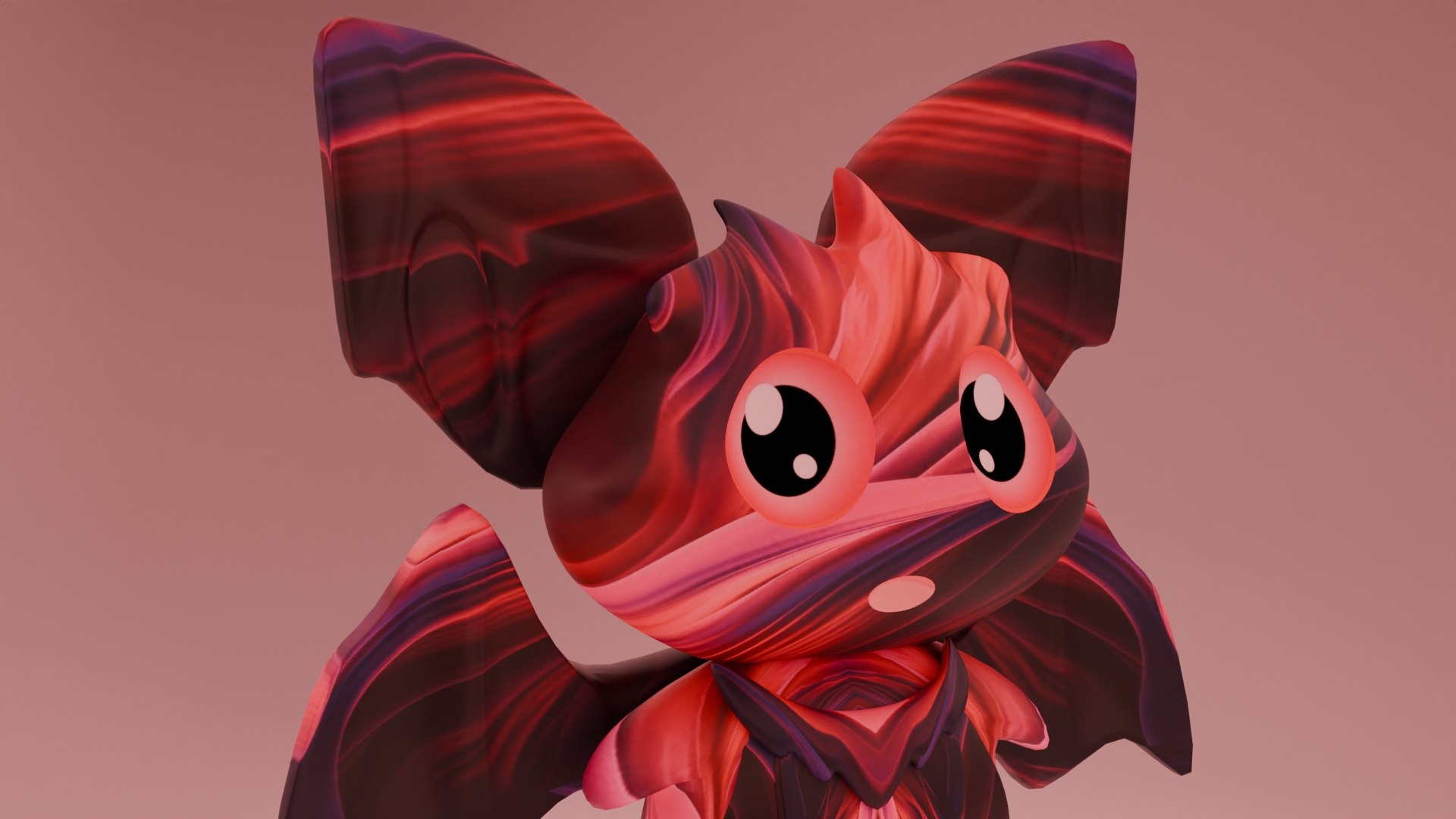 Cartoonish Bat 3D Model - TurboSquid 2225608