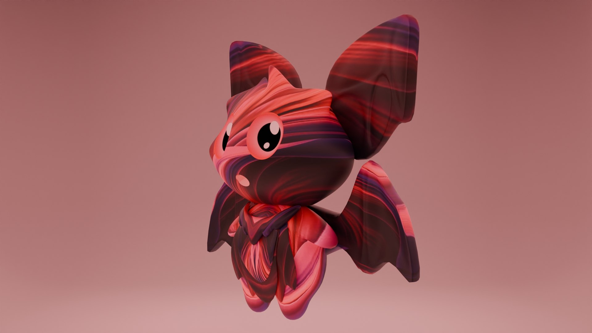 Cartoonish Bat 3d Model Turbosquid 2225608