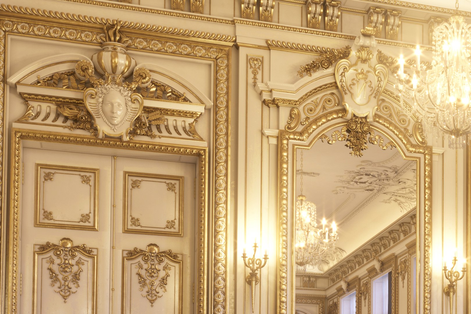 Interior Scene Vip Lounge 3d Max