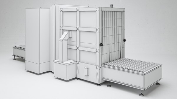 X-ray scanner luggage 3D model - TurboSquid 1669718