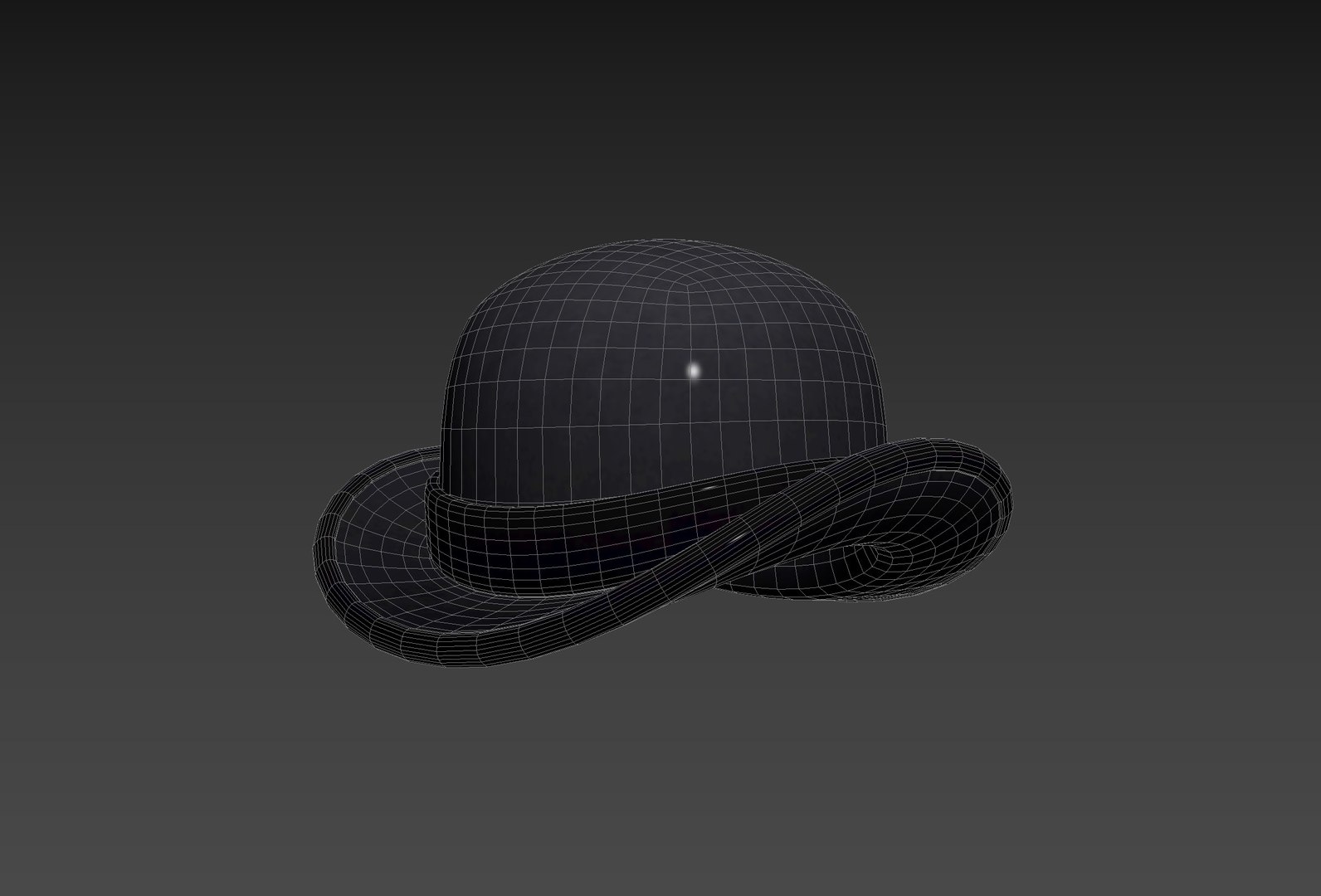 Bowler Hat 3D Model - TurboSquid 2267375