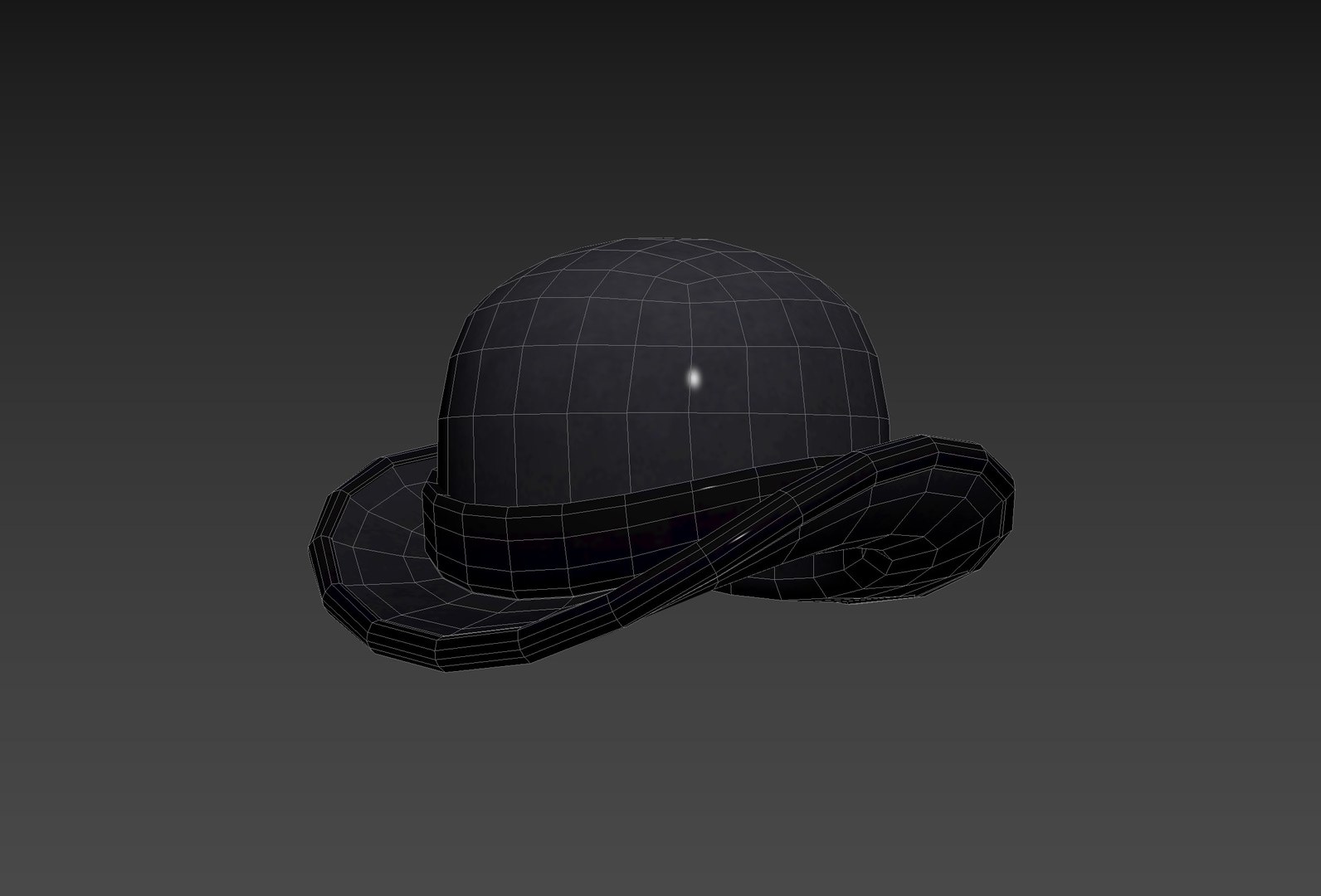 Bowler Hat 3D Model - TurboSquid 2267375