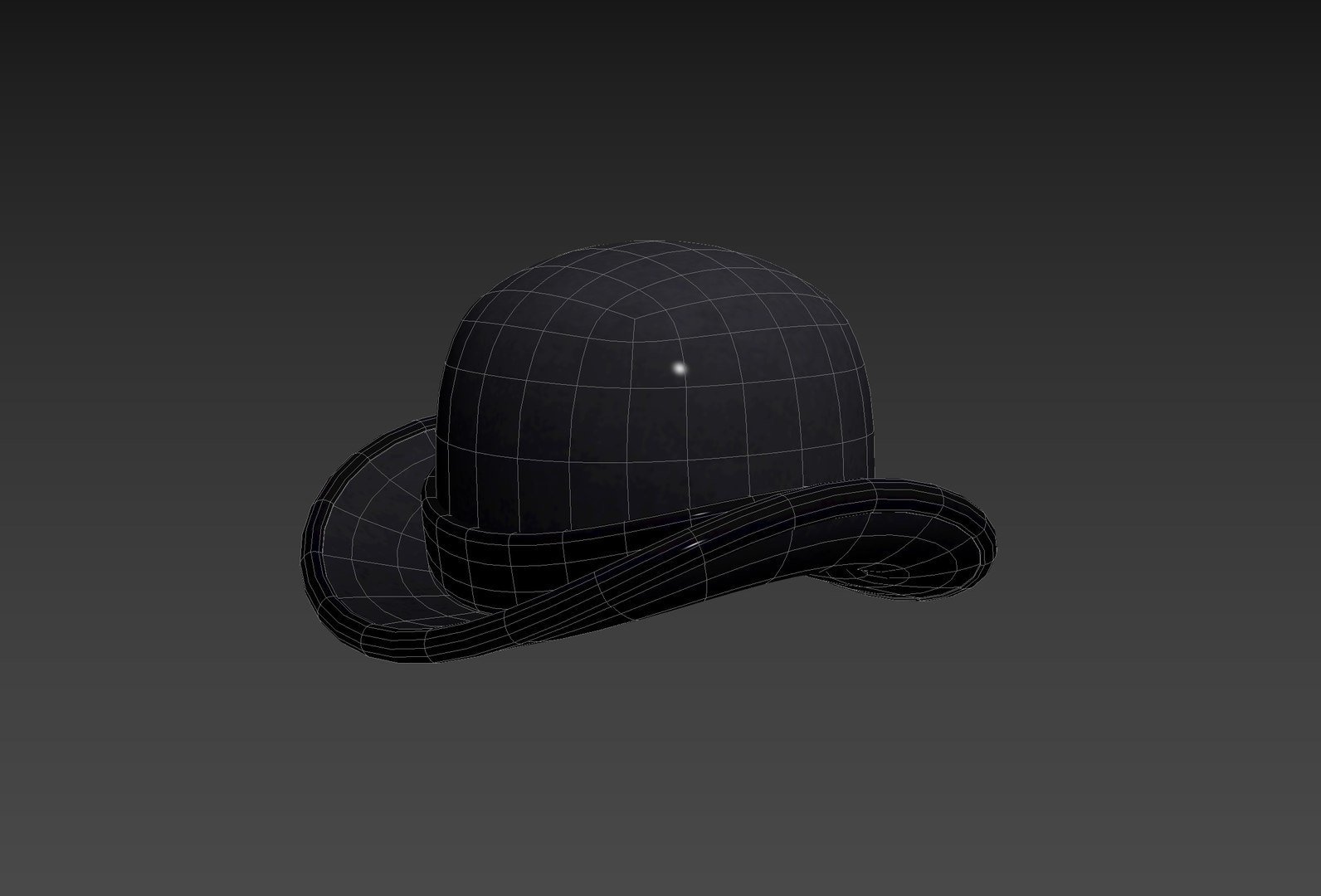 Bowler Hat 3D Model - TurboSquid 2267375