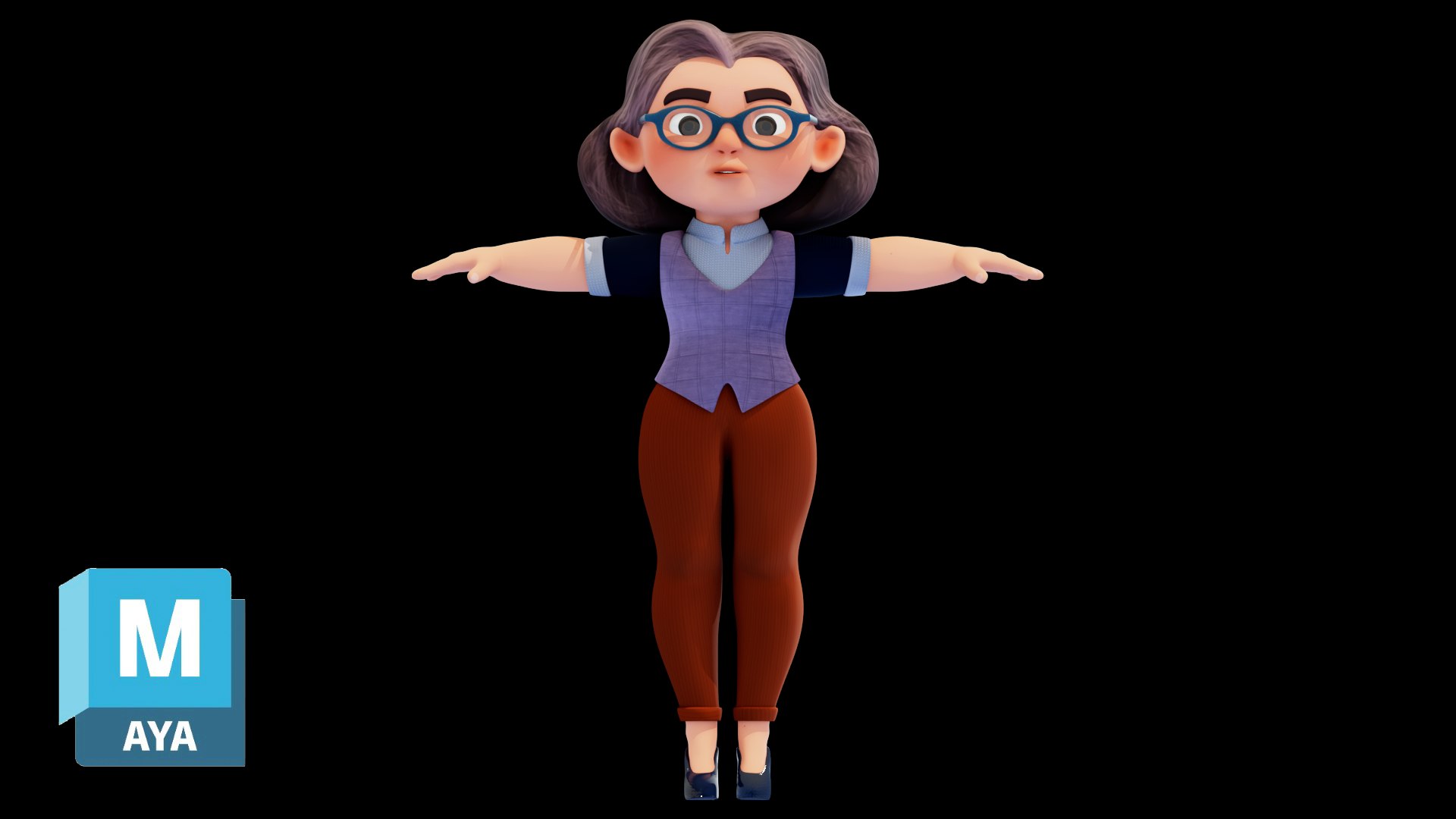 Susan Character Rig 3D - TurboSquid 2205958