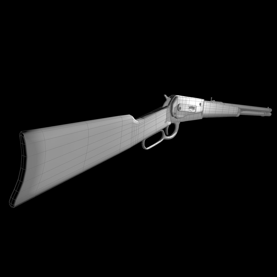 3D Model of Winchester Rifle 3D model - TurboSquid 1838768